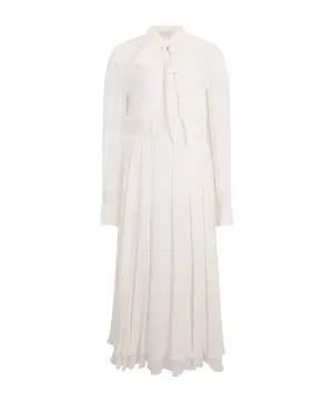 Philosophy Di Lorenzo Serafini Tie-neck Long Dress - No