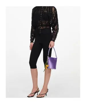 SELF-PORTRAIT Capri Knit Leggings