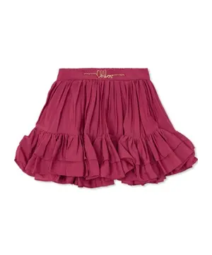 Chloé Flared Skirt - Pink