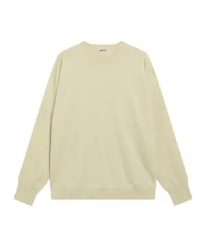 Auralee Fine-knit Cotton Sweater