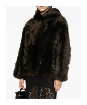 YVES SALOMON Hooded Jacket