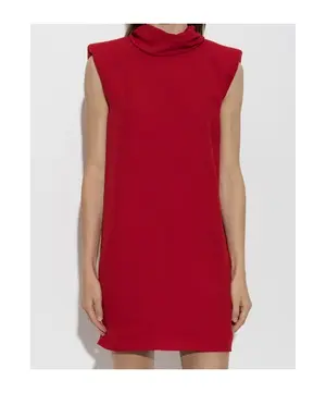 Valentino Garavani High-neck Sleeveless Dress