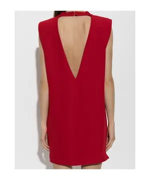 Valentino Garavani High-neck Sleeveless Dress