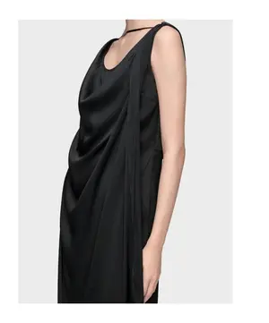 MAISON MARGIELA Draped Split Maxi Dress