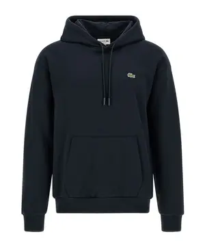 Lacoste Drawstring Hoodie - Blue