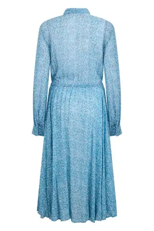 Philosophy Di Lorenzo Serafini Printed Tie-neck Dress
