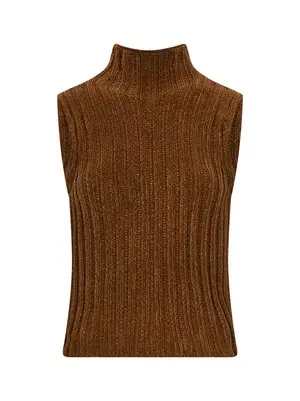 R13 Sleeveless Knit Vest - No
