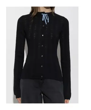Marni Bow Knit Cardigan