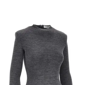 JIL SANDER Long Sleeve High Neck Bodysuit
