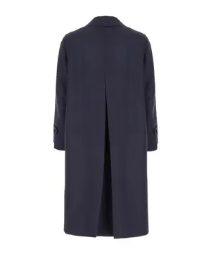 BLAZÉ MILANO Virgin Wool Smiley Pocket Coat
