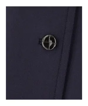 BLAZÉ MILANO Virgin Wool Smiley Pocket Coat
