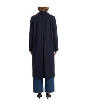BLAZÉ MILANO Nitak Wool Trench Coat
