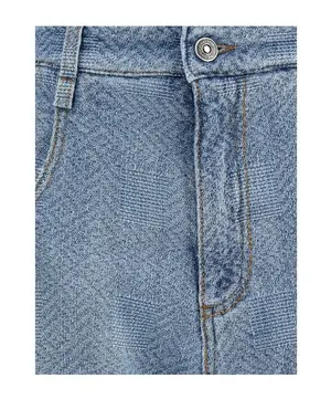 Ermanno Scervino Wide-leg Patterned Jeans