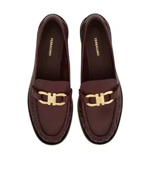 FERRAGAMO Gancini Ornament Loafers