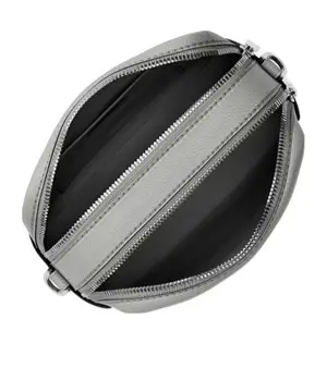 Michael Kors Bryant Medium Pebbled Leather Camera Crossbody Bag