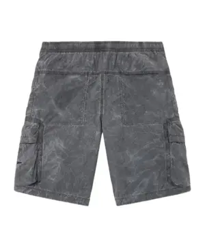 Stone Island Wide Leg Cargo Bermuda Shorts