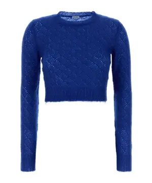 JIL SANDER Long-sleeved Pullover - Blue