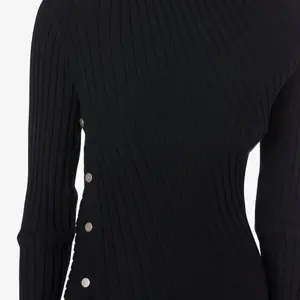 Philosophy Di Lorenzo Serafini Asymmetric Ribbed Wrap Mini Dress