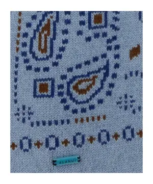 Alanui Bandana Fringed Wrap Cardigan
