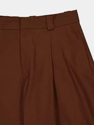Balenciaga Pleated Barrel-leg Trousers