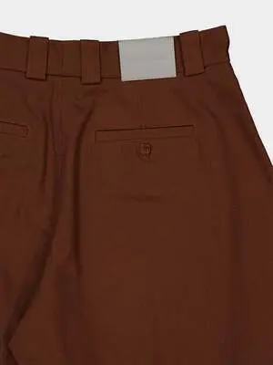 Balenciaga Pleated Barrel-leg Trousers