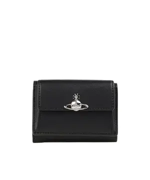 VIVIENNE WESTWOOD Trifold Wallet - Black