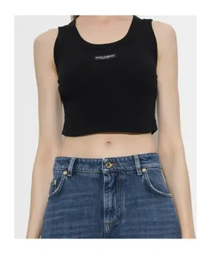 Dolce & Gabbana Round Neck Sleeveless Vest