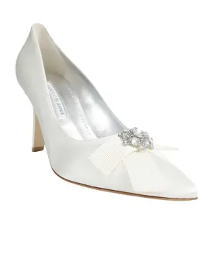 Manolo Blahnik Pointed-toe High-heeled Boots