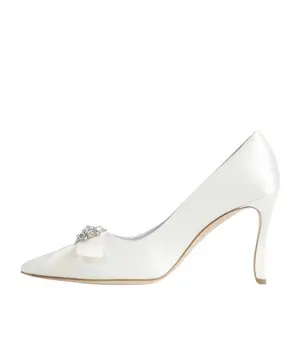 Manolo Blahnik Pointed-toe High-heeled Boots