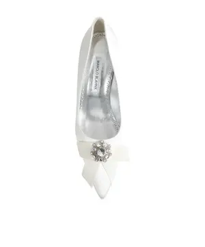 Manolo Blahnik Pointed-toe High-heeled Boots