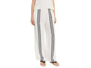 Madewell Linen Pull-on Bold Stripe Clothing Bold Placement Stripe Black - White