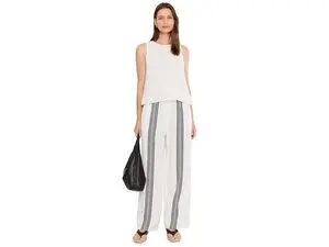 Madewell Linen Pull-on Bold Stripe Clothing Bold Placement Stripe Black