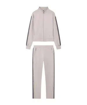 EA7 Cotton And Modal Tracksuit - Grey
