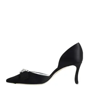 Manolo Blahnik Pointed-toe High-heeled Boots