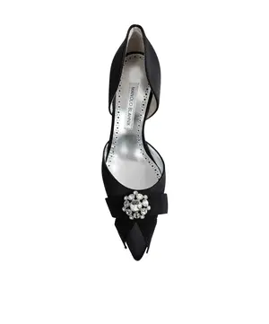 Manolo Blahnik Pointed-toe High-heeled Boots