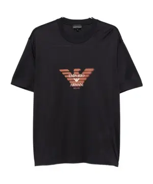 Emporio Armani Logo-printed Crewneck T-shirt