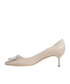 Manolo Blahnik Buckled High Heels