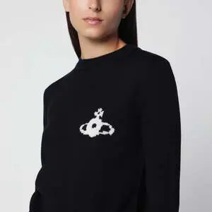 VIVIENNE WESTWOOD Orb Intarsia Wool Sweater