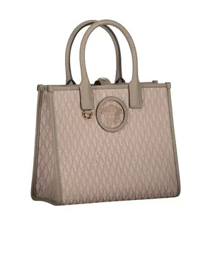 Versace V Allover La Medusa Small Tote Bag