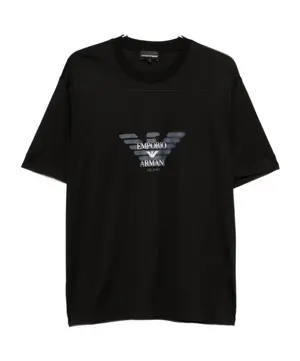 Emporio Armani Short-sleeved T-shirt - Black