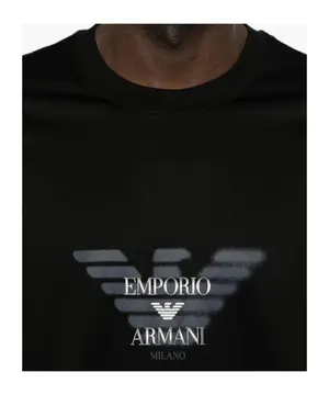 Emporio Armani Logo-printed Crewneck T-shirt
