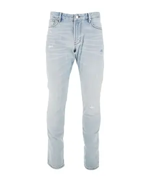 Emporio Armani Slim Denim Jeans - Sky-blue