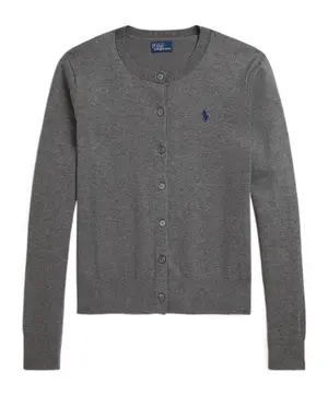 Polo Ralph Lauren Embroidered Button-front Cardigan