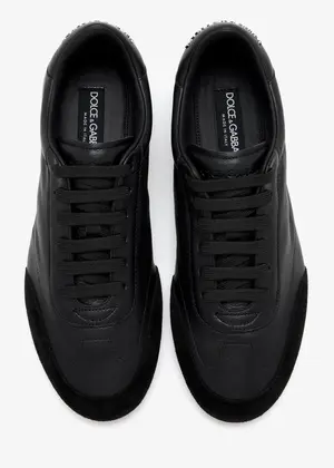 Dolce & Gabbana Panelled Leather Sneakers