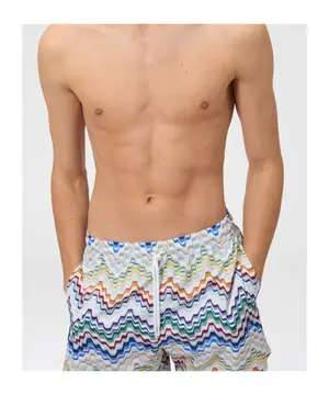 Missoni Zigzag-print Swim Shorts