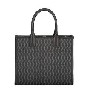 Versace Small V Allover La Medusa Tote Bag