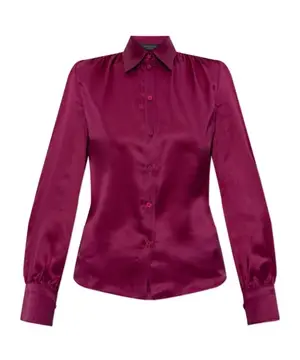 Balenciaga Long-sleeved Shirt - Red