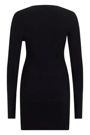 Philosophy Di Lorenzo Serafini Twist-detail Ribbed-knit Mini Dress
