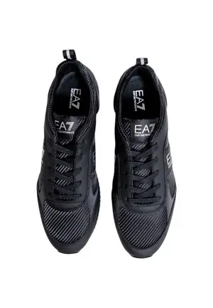 EA7 Logo Printed Low-top Sneakers