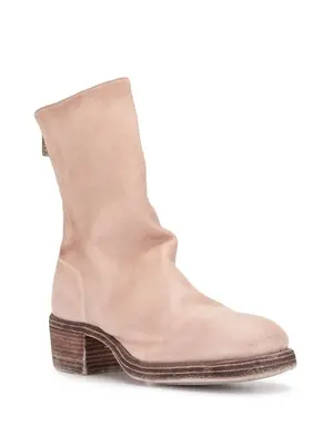 Guidi Back-zip Mid-tube Boots